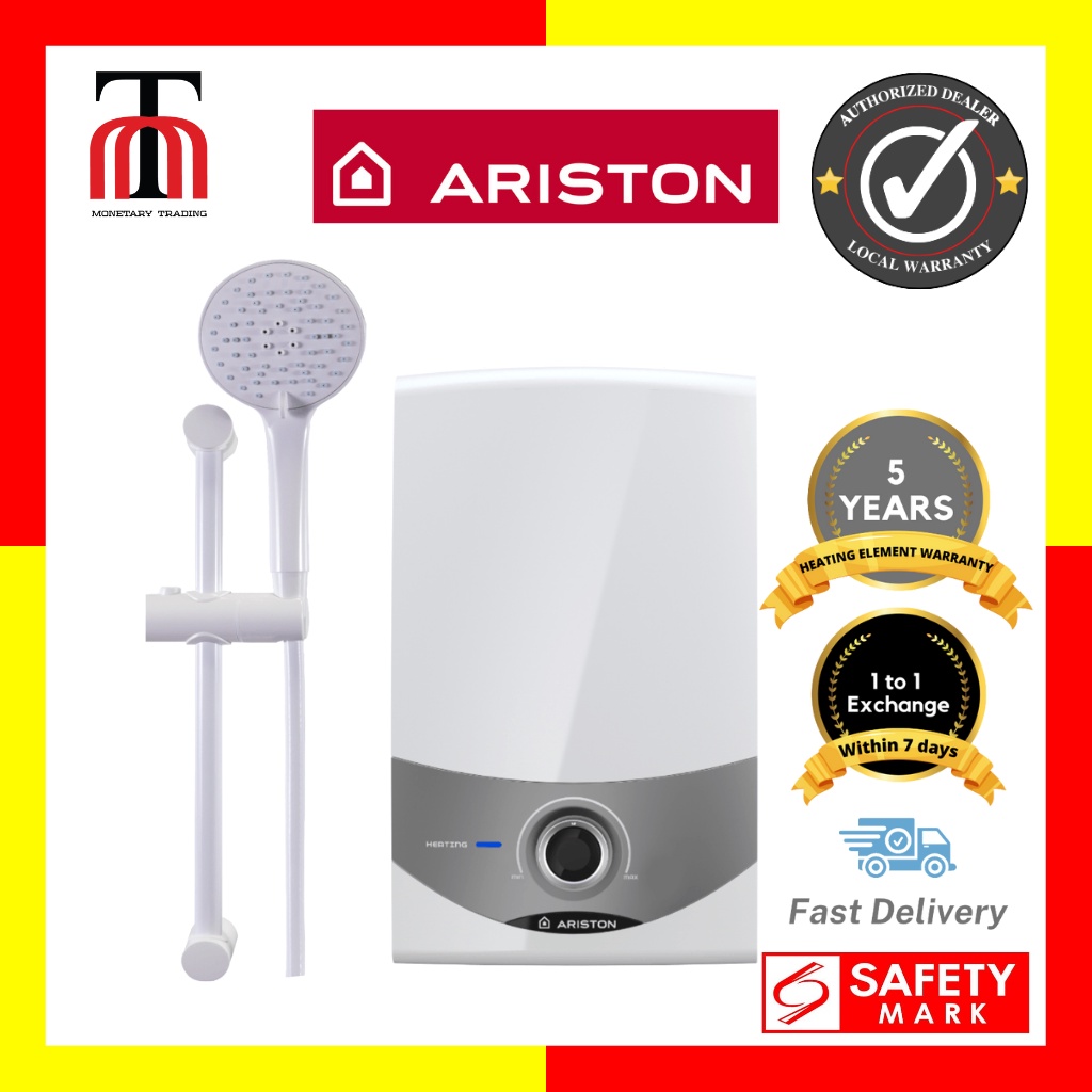 Ariston SM33 Aures Comfort Instant Water Heater | Shopee Singapore