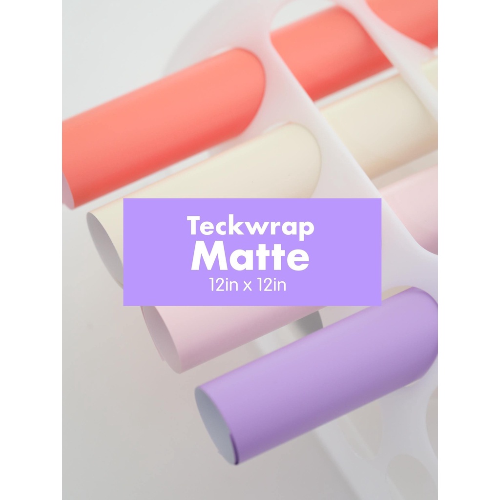 Teckwrap Matte Adhesive Vinyl Stickers (12x12) | Decals Craft DIY ...