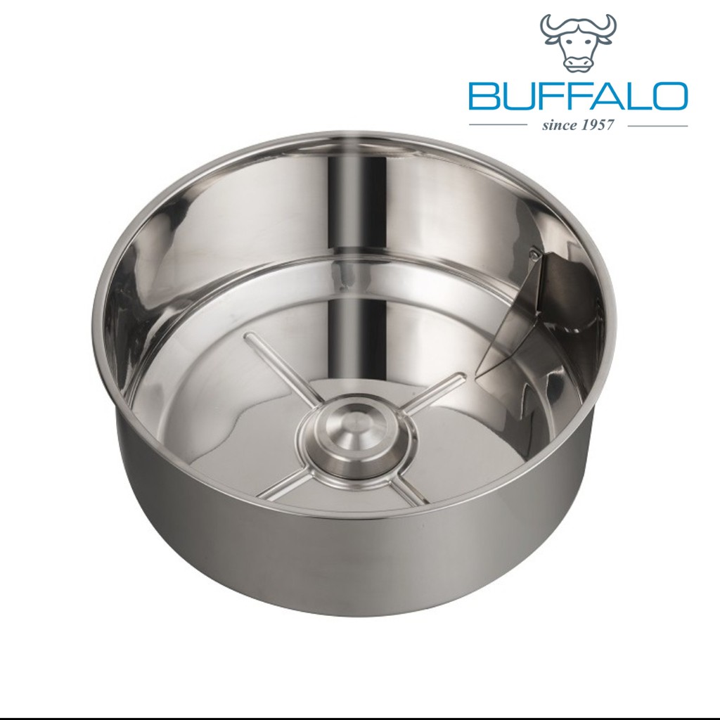 Buffalo Stainless Steel Inner Pot for Pro Chef Plus 7L Air Fryer KW82 ...