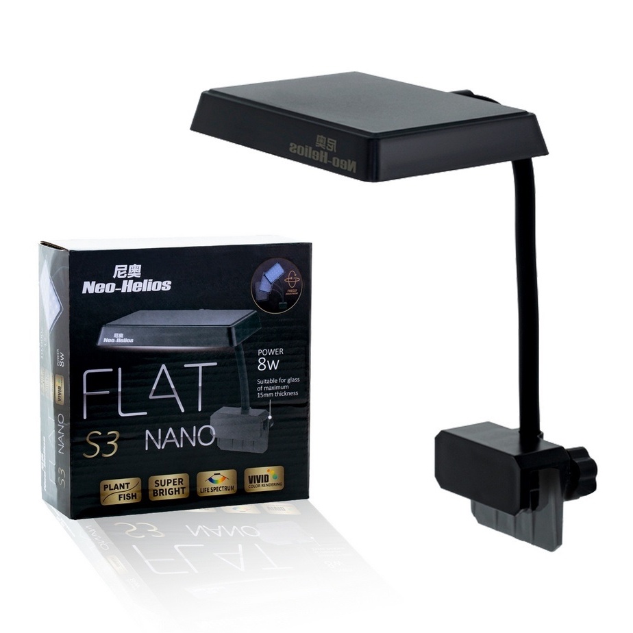Neo Helios Flat Nano S3 LED Light Black (8W/13W) | Shopee Singapore