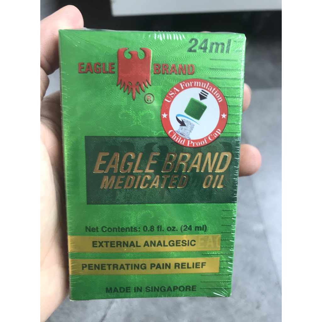 Eagle BRAND Medicated Oil 24ml EAGLE BRAND - USA | Shopee Singapore