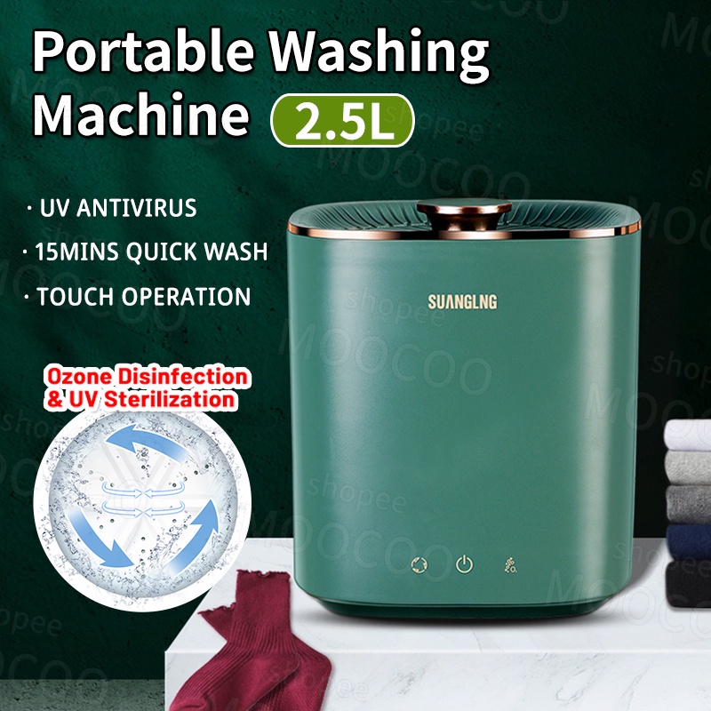 2.5L mini washing machine underwear and socks washing machine baby ...