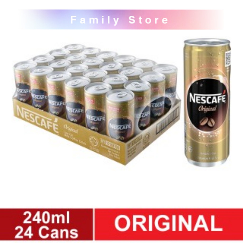 Nestle Nescafe Can Drink Latte/Mocha (24canX 240ml) | Shopee Singapore