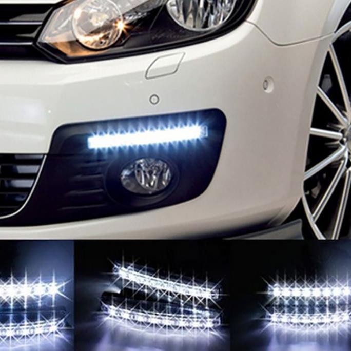 Led DRL FORTUNER Lights / DAY TIME RUNNING LIGHT DRL FORTUNER 8 Point ...