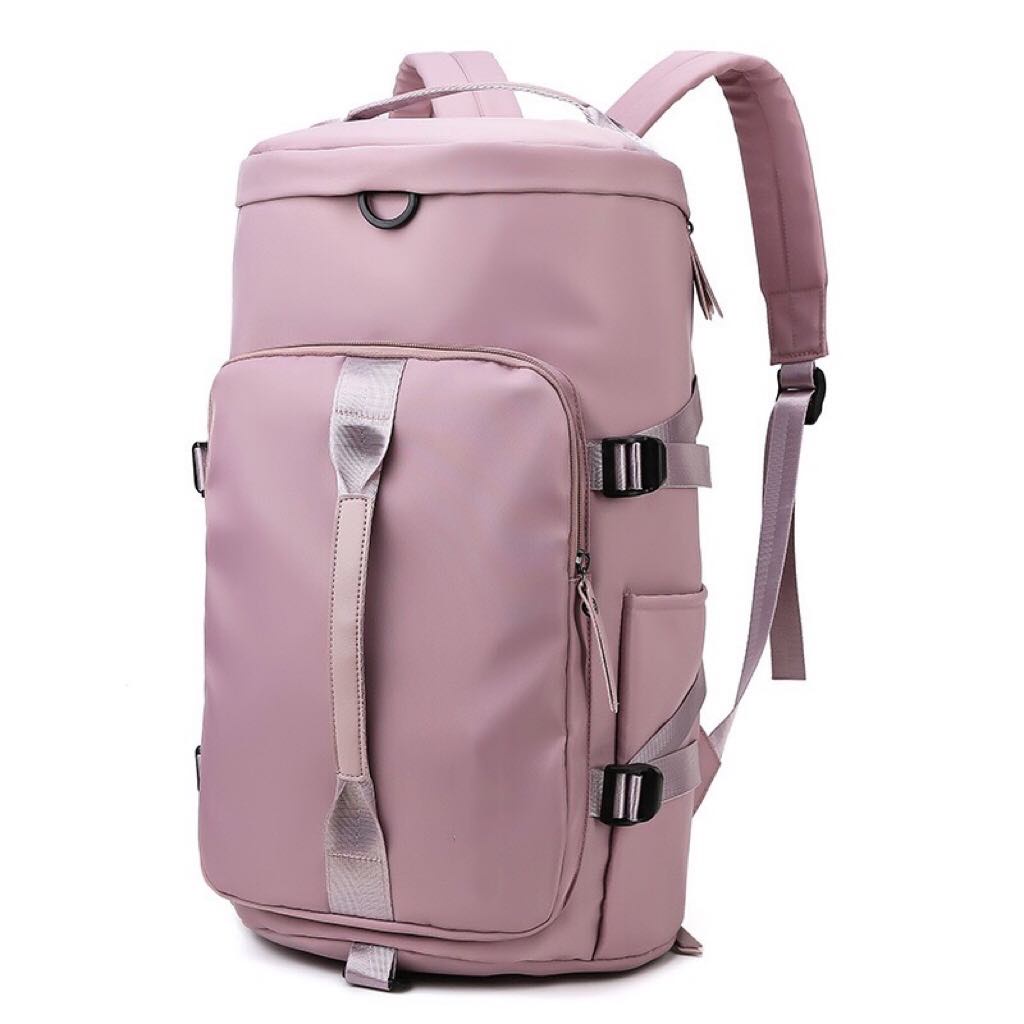 《Mega Deal》3 Ways Carry Duffel Backpack Water Resistant Wet Pocket ...