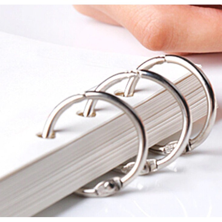 ArtLink Stationery Book Rings / Book Ring / Card Ring (0.75" / 1" / 1. ...