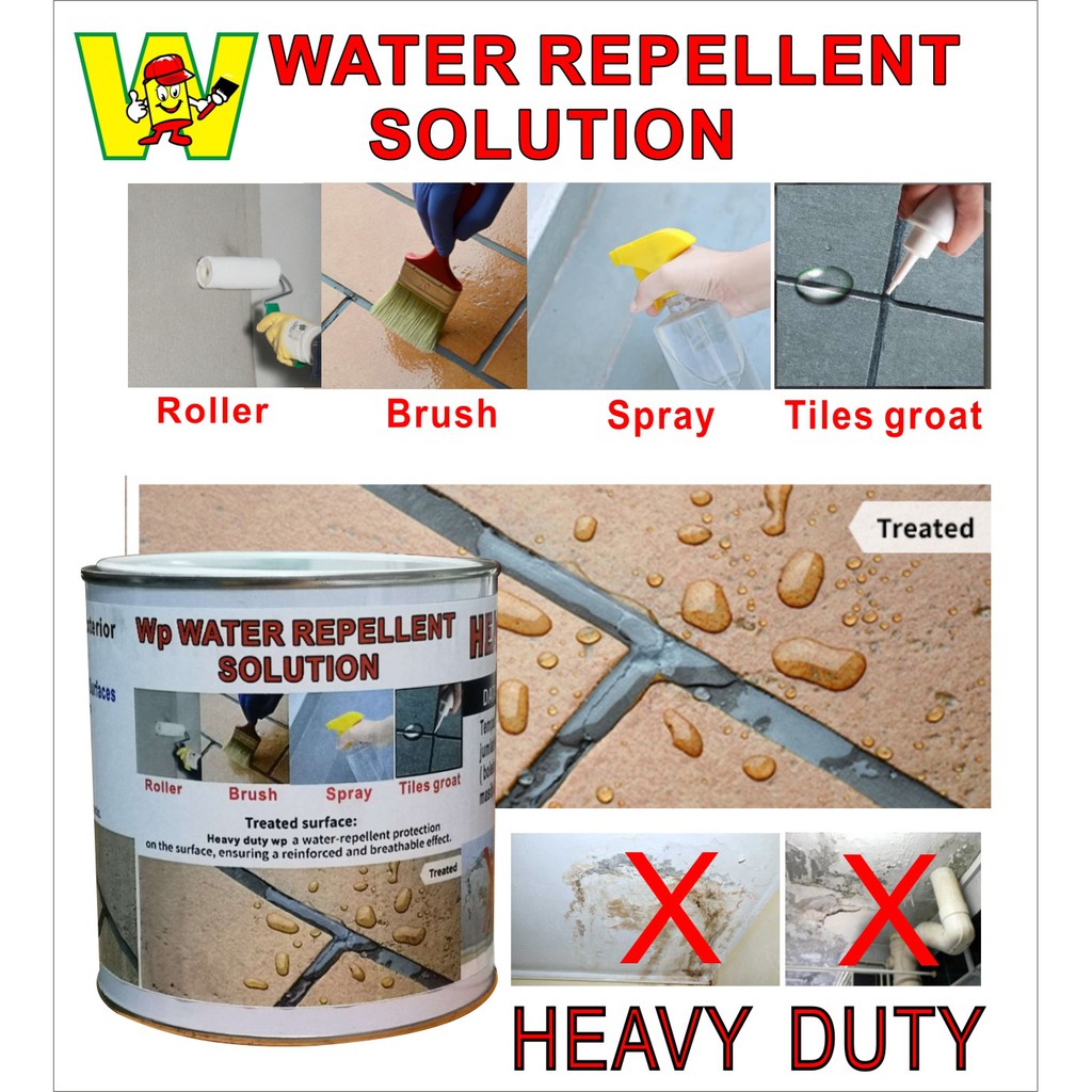 WP WATER REPELLENT SOLUTION ( 1L ) • Repel Water • Prevent Water ...