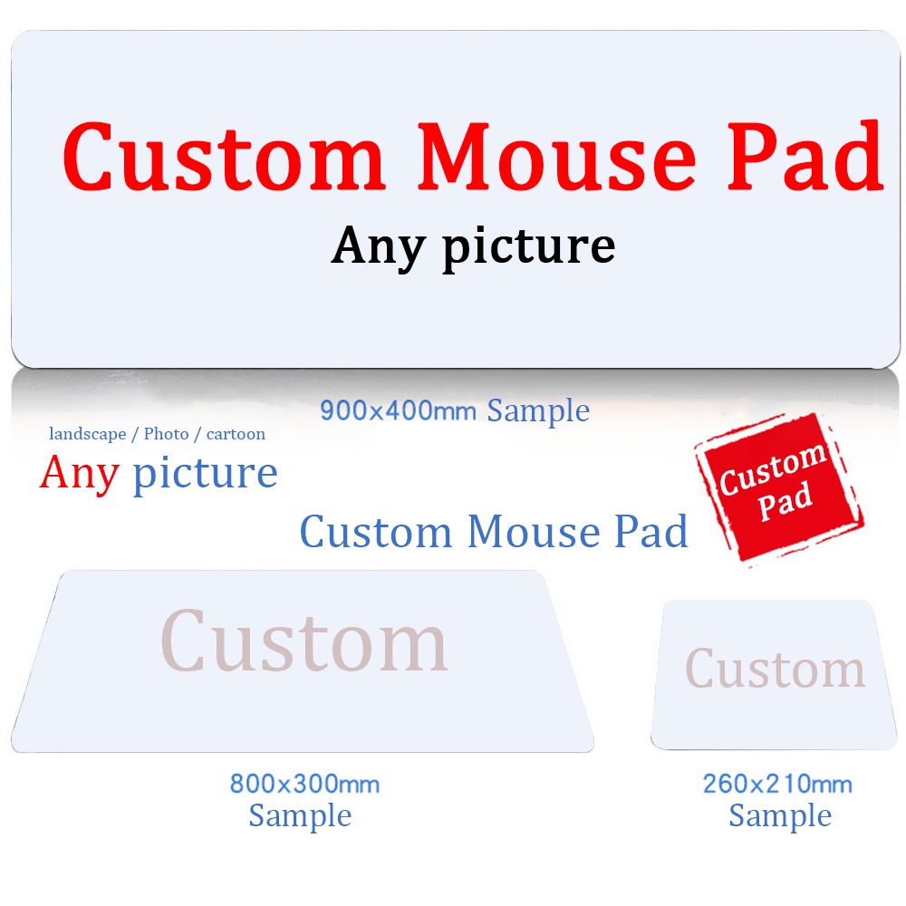 Mouse Pad Personalized custom customize Pasadyang DIY Large Size Gaming ...