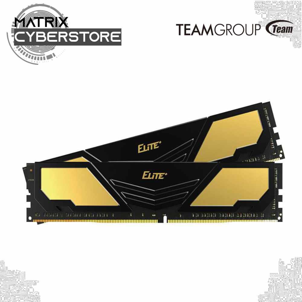 TEAM Elite Plus U-DIMM RAM DESKTOP MEMORY | DDR4 - 3200Mhz PC4-25600 ...