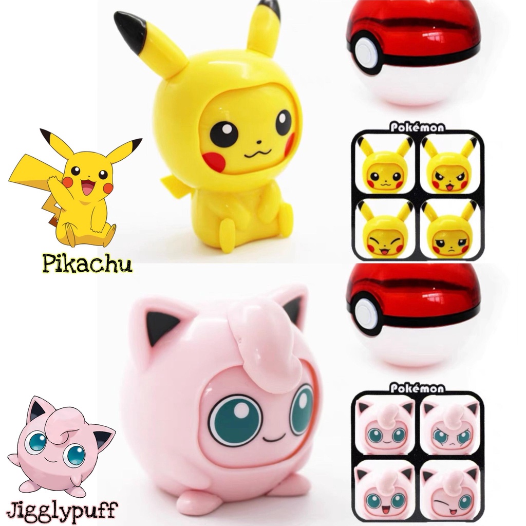 Face Changing Pokemon Pokeball Capsule | Shopee Singapore