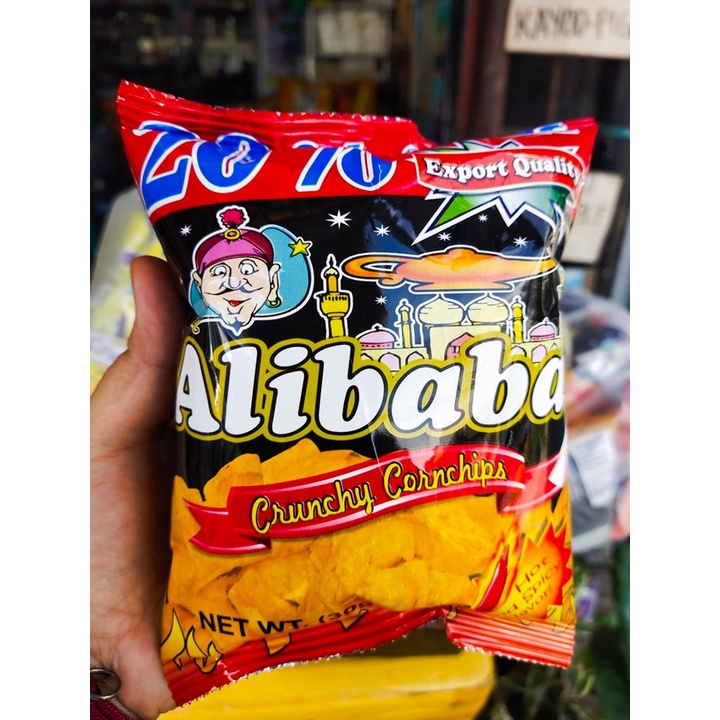 Alibaba crunchy cornchips 30g with flavors | Shopee Singapore