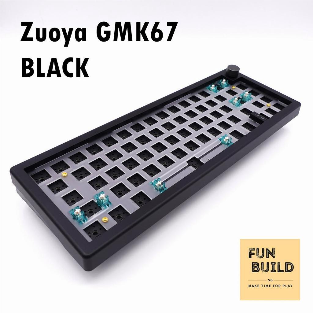 Zuoya GMK67 3-Mode Barebones Mechanical Keyboard Kit | Shopee Singapore