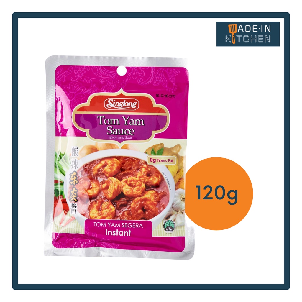 Singlong Tom Yam Sauce 120g (01225) | Shopee Singapore