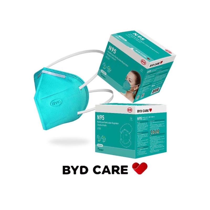 🇸🇬 Authentic BYD Care N95 Sealed with Full Box | Shopee Singapore