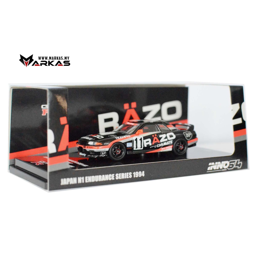 INNO MODELS INNO64 1/64 NISSAN SKYLINE GT-R R32 11 RAZO TRAMPIO JAPAN ...