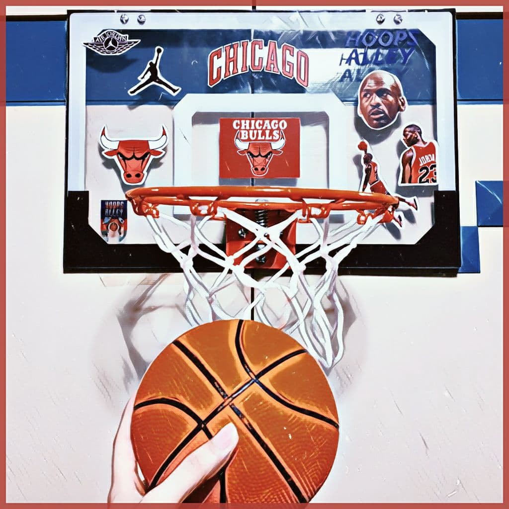 NBA Themed Mini Basketball Ring by Hoops Alley PH (Pre-Packed, LIMITED ...
