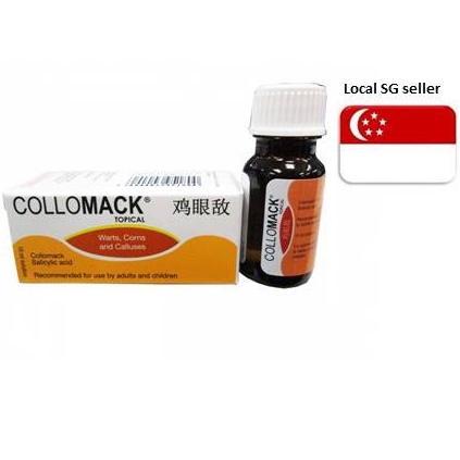 Collomack - Salicylic acid Corn Colloididol topical 10ml | Shopee Singapore