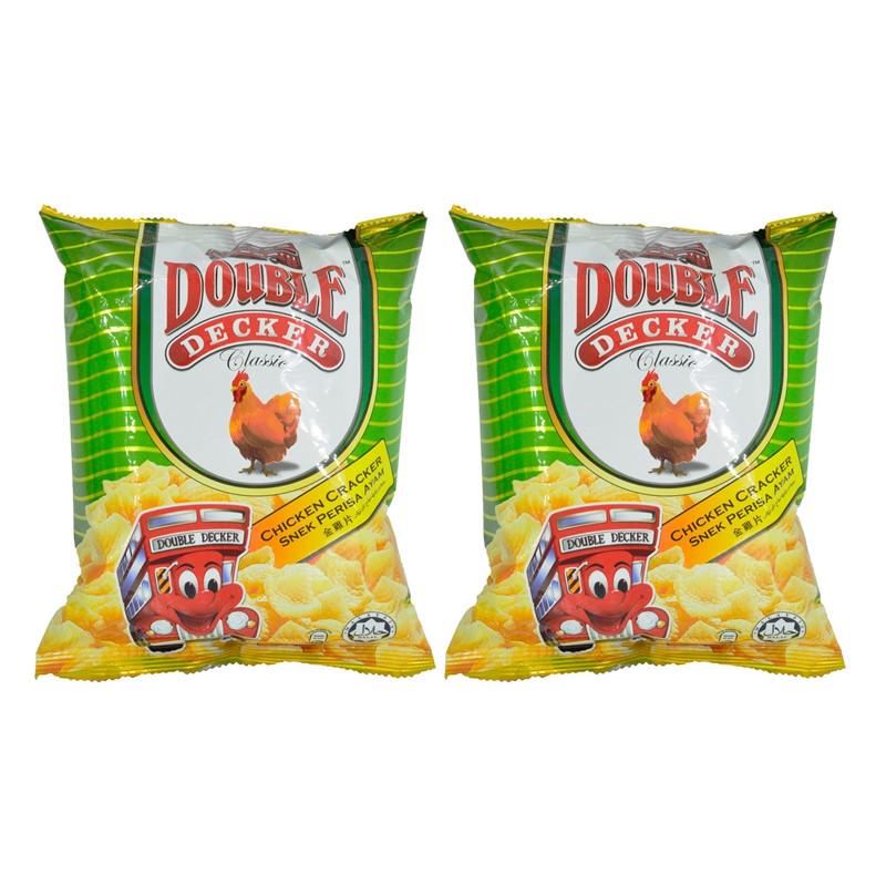 [Bundle Of 2] Double Decker Snack 60g (Chicken) (Halal) | Shopee Singapore