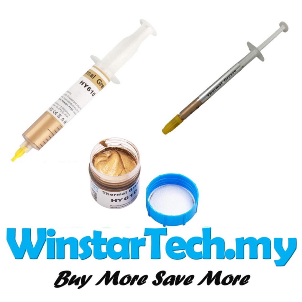 HalnZiue Grease HY610 Thermal Compound Paste Heat Sink Paste Thermal ...