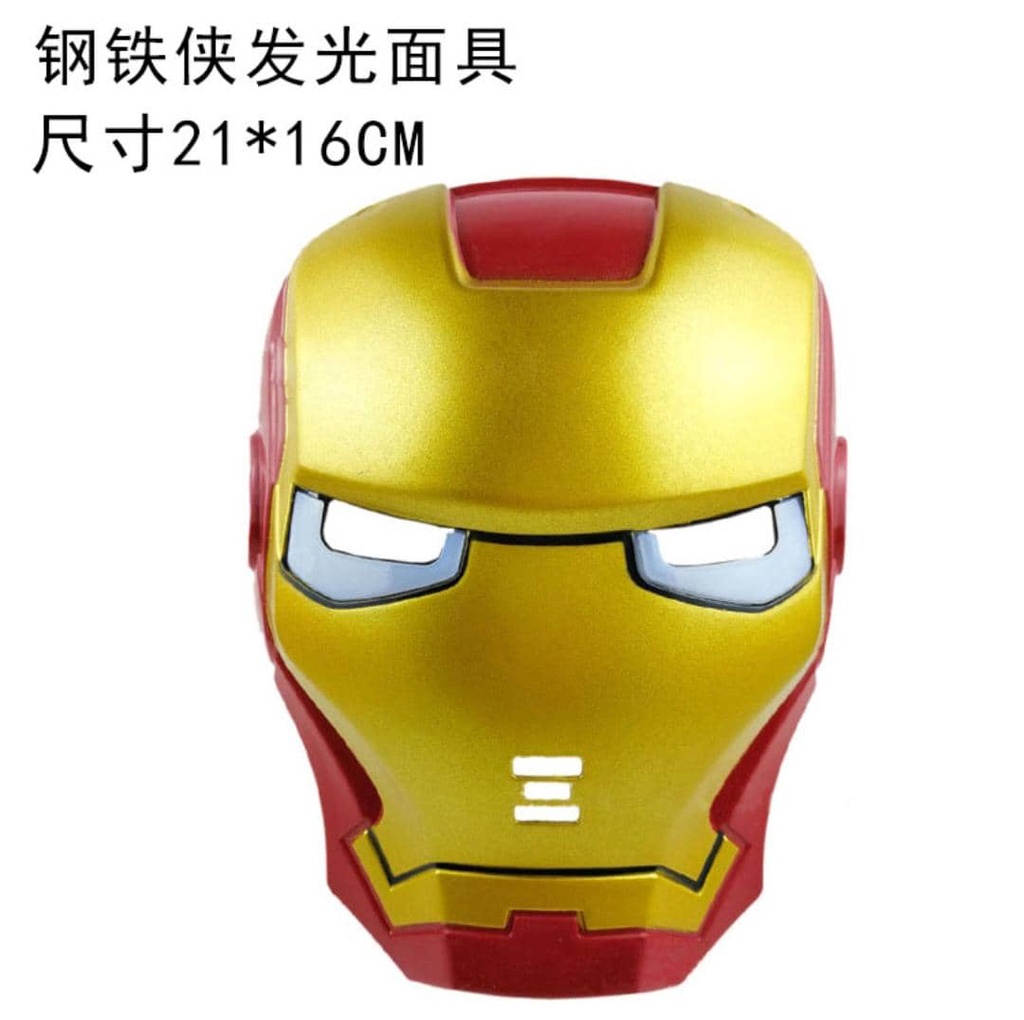 Toys For Boys Spiderman Mask Iron Man Hulk Marvel Ultraman Topeng ...