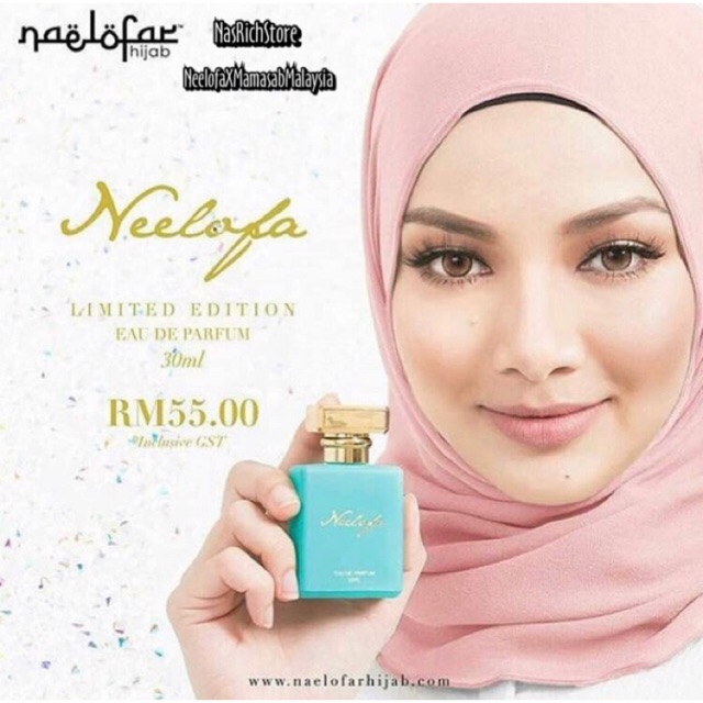 PERFUME NAELOFAR ( NEELOFA ) LIMITED EDITION EDP | Shopee Singapore