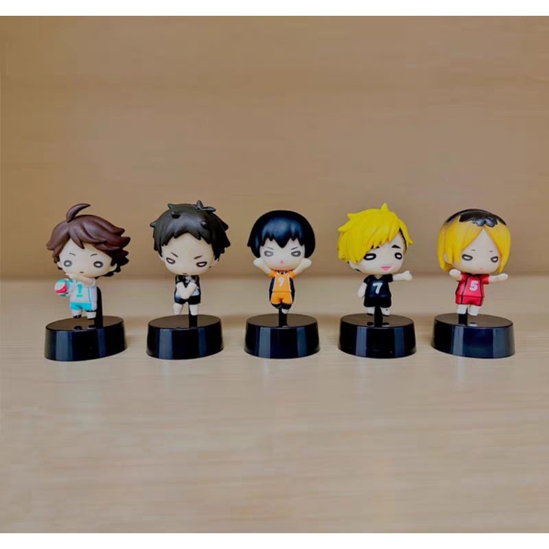 Haikyuu Gasha TTA Nitotan Figure Mini Akaashi Oikawa Kageyama Figure ...