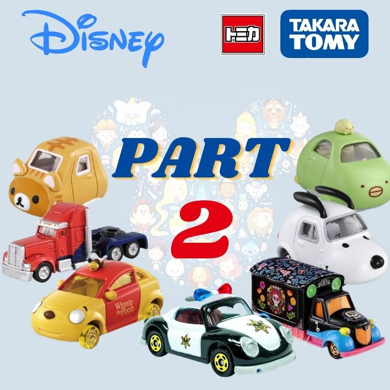 [Part 2] Takara Tomy Tomica Disney Motor Diecast Car Series | Shopee ...
