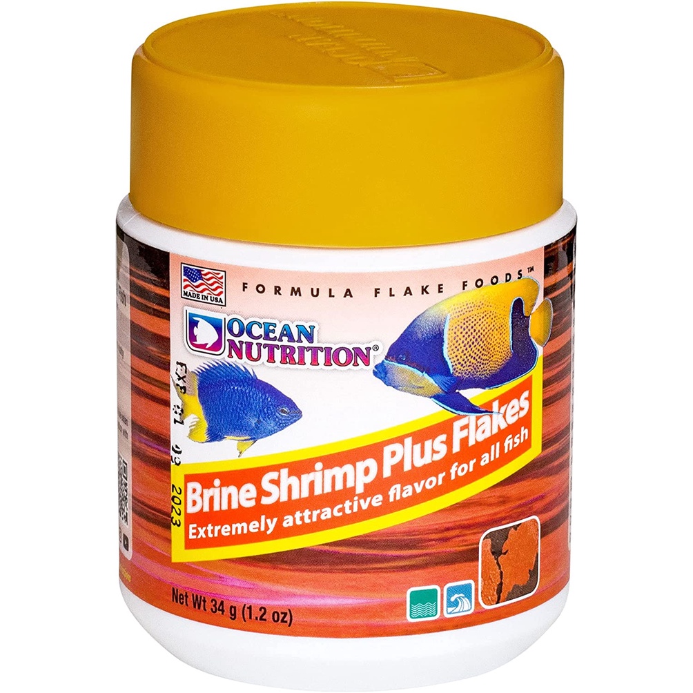OCEAN NUTRITION BRINE SHRIMP FLAKES 34G (ON5580) | Shopee Singapore