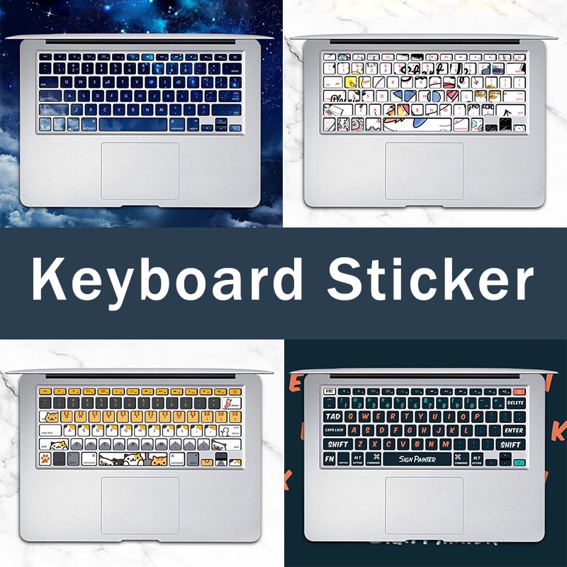 Keyboard Sticker For 2023 Macbook pro16/14/13 2021 Protective Keyboard ...