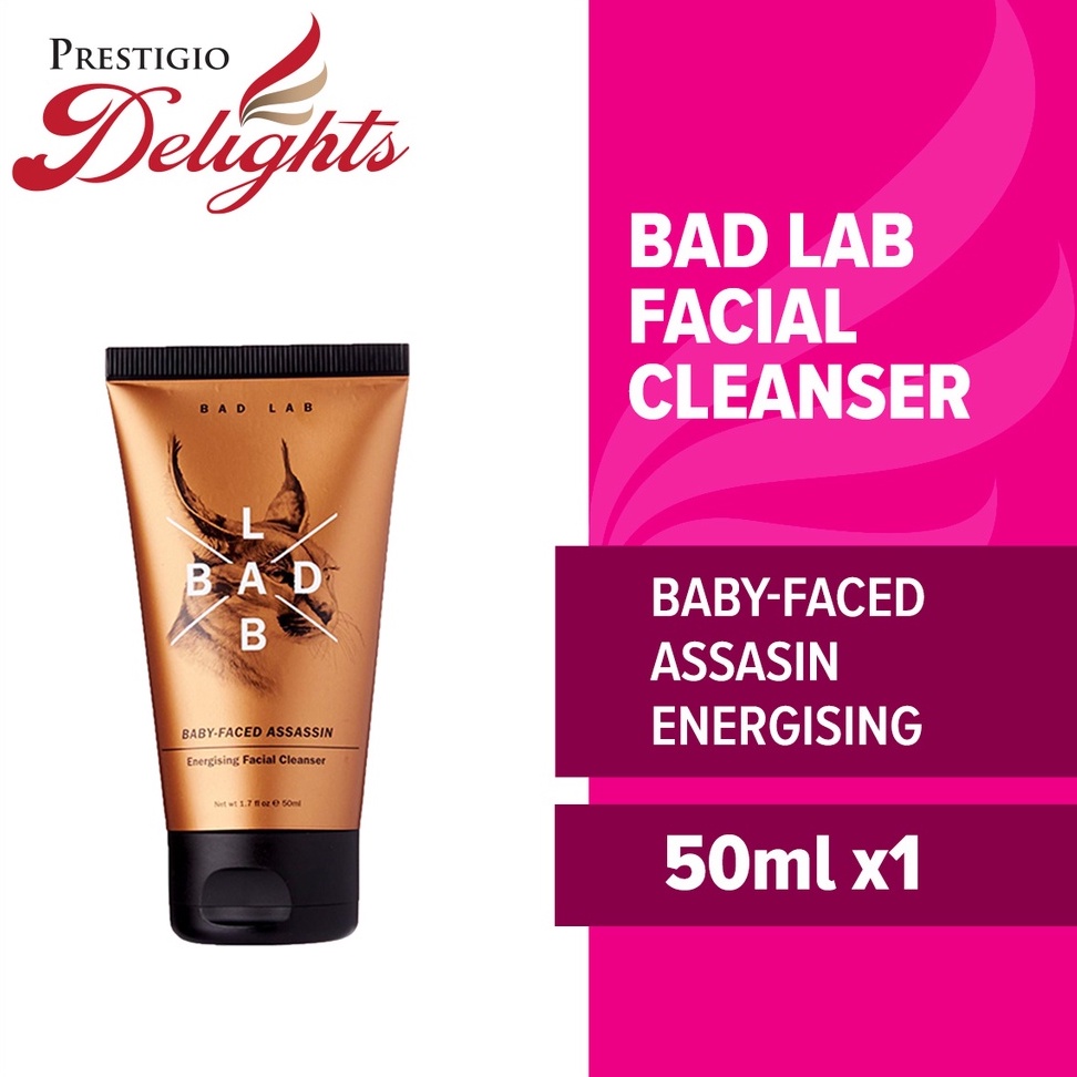 Bad Lab Baby-Faced Assassin Energising Facial Cleanser 50ml (0525 ...