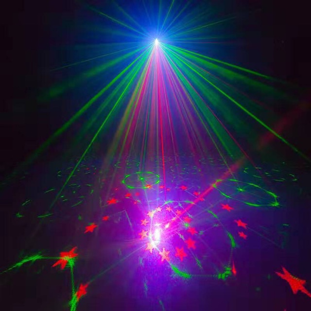 Mini Charge 60 Patterns Disco Party Stage Lighting for Wedding Birthday ...