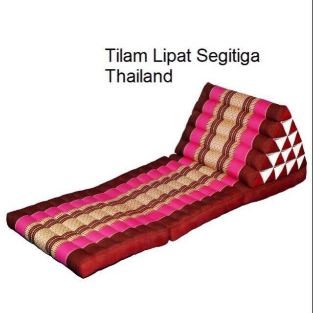 Triangle Folding Mattress (3 Fold) 100% Kekabu | Shopee Singapore