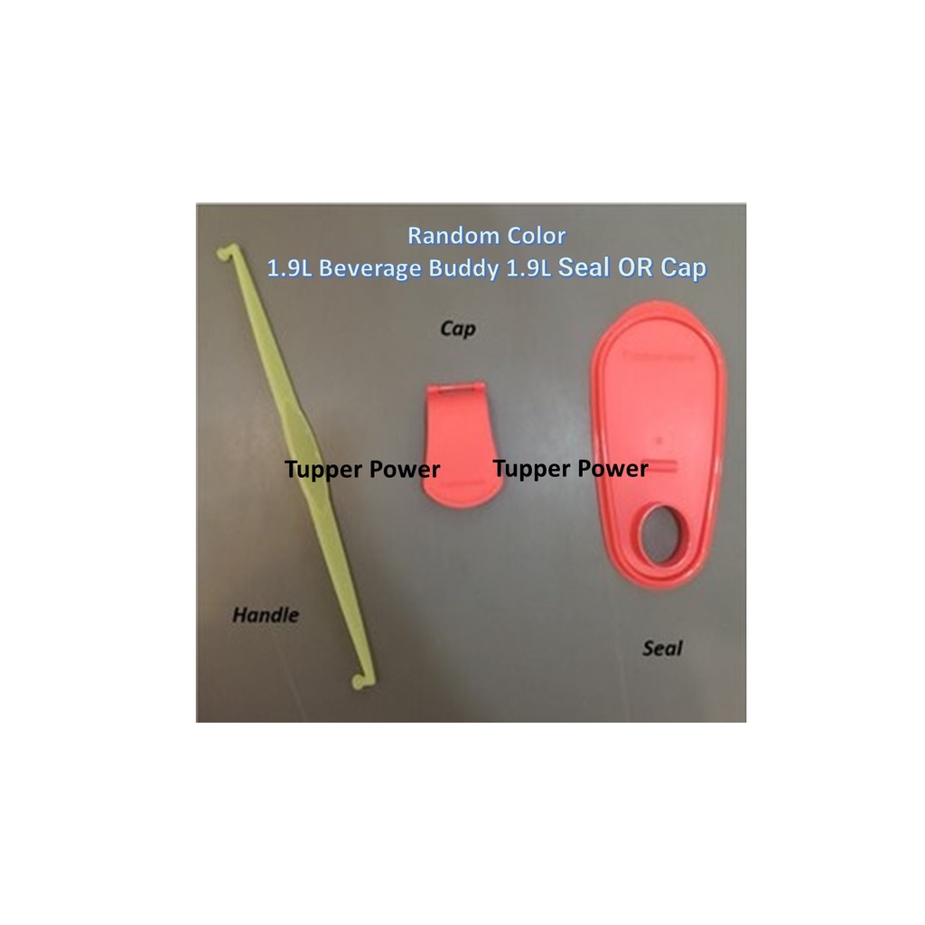 Tupperware Beverage Buddy 1.9L OR SPARE PART ( Seal OR Cap ) | Shopee ...