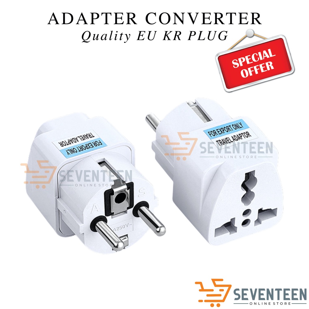 TRAVEL ADAPTER 3 FOOT PLUG / UNIVERSAL 3 FOOT OVER ADAPTER PLUG 3 HOLE ...