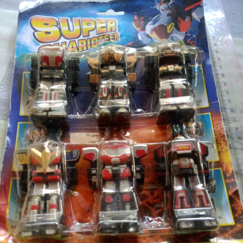 1 set mini megazord Old School power ranger/super sentai | Shopee Singapore