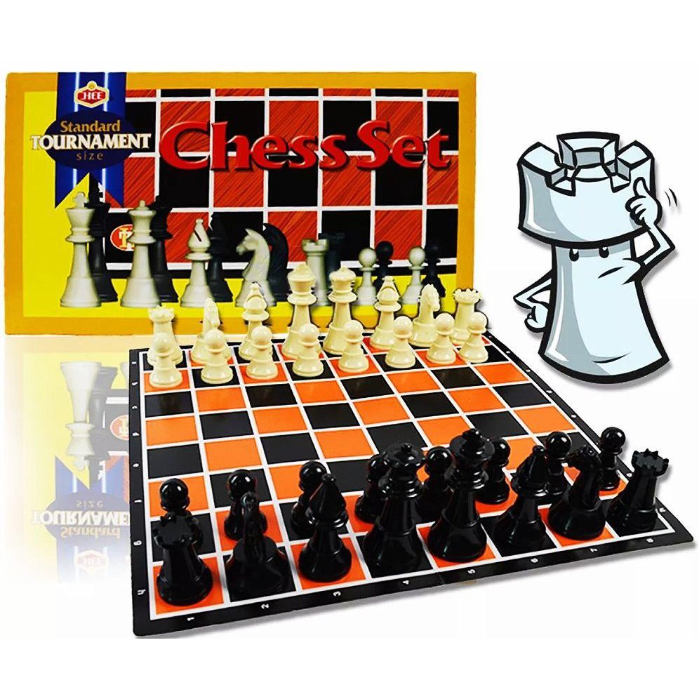 Standard Tournament Size Chess Set | Shopee Singapore