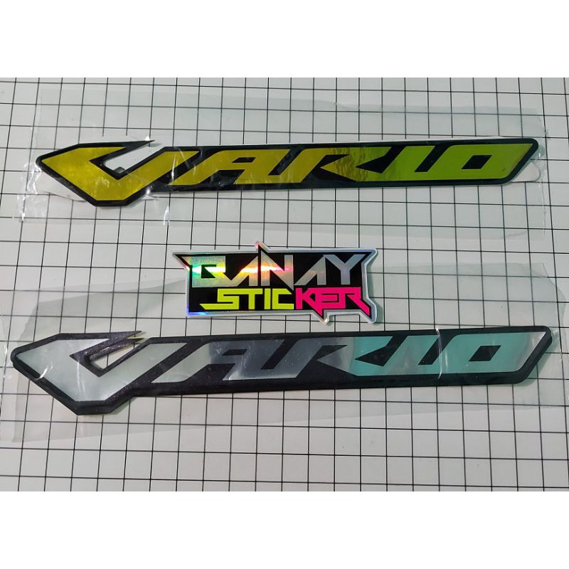 3D VARIO EMBLEM STICKER | Shopee Singapore