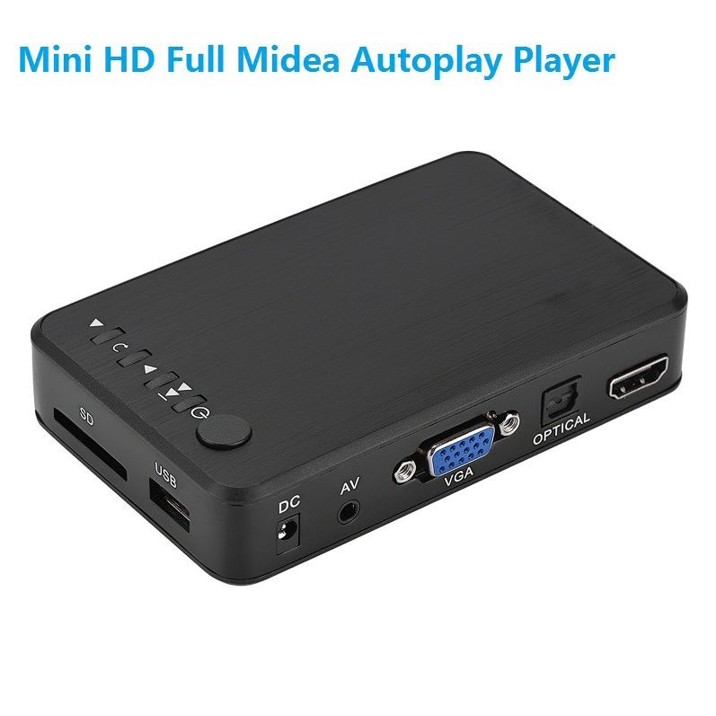 Local Stocks!! Mini Full HD Multimedia Player Autoplay 1080P USB Ext ...