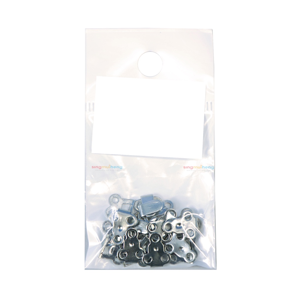 Round Head Hook & Eye Fasteners (Stainless Steel) (10 Pairs/Pkt ...