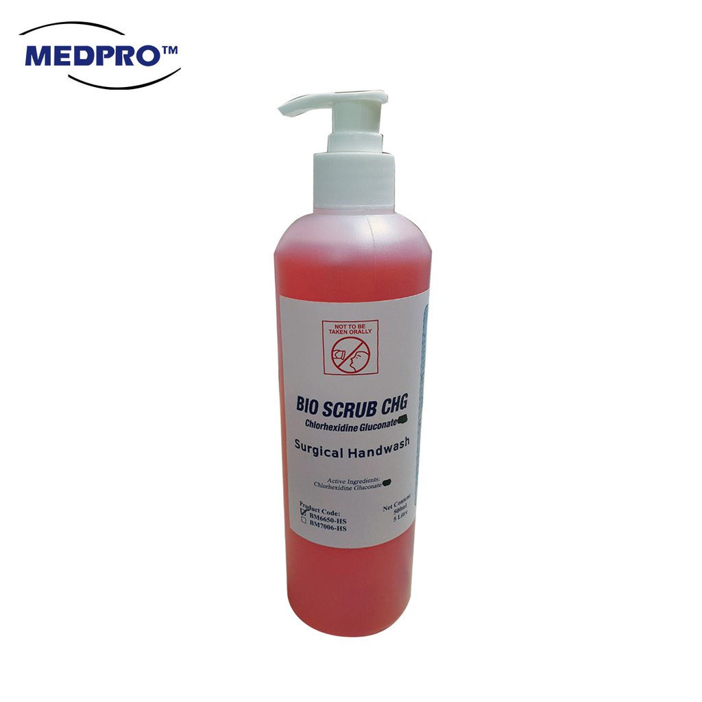 [EXP: 03/2026] Chlorhexidine Surgical Hand Scrub 500ml Medpro Medical ...