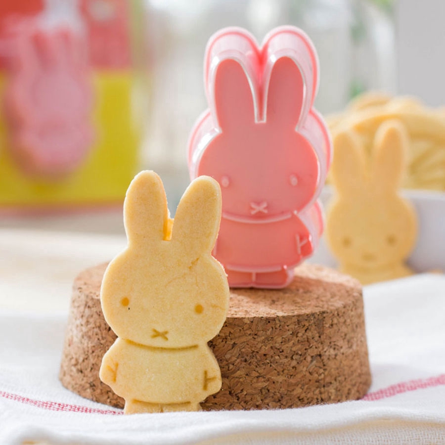 Miffy Cookie Fondant rabbit Cake Sugarcraft Choco Decorating Plunger ...