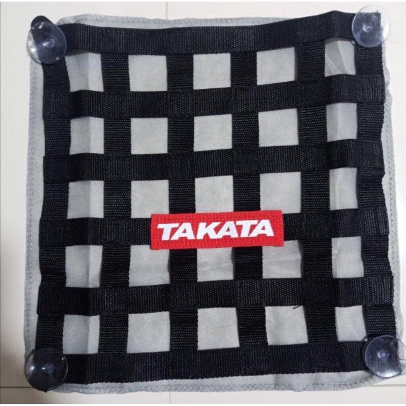 NEW UNIVERSAL TAKATA STYLE 34CM X 34CM GREEN RACING CAR WINDOW SAFETY ...