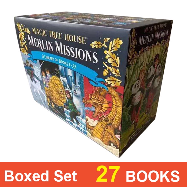 [SG Stock] Magic Tree House: Merlin Missions Box Set (27 Books ...