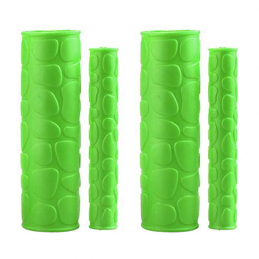 JENNIFERDZ Comfortable Motorcycle Handlebar Grip Anti-skid Rubber Bar ...