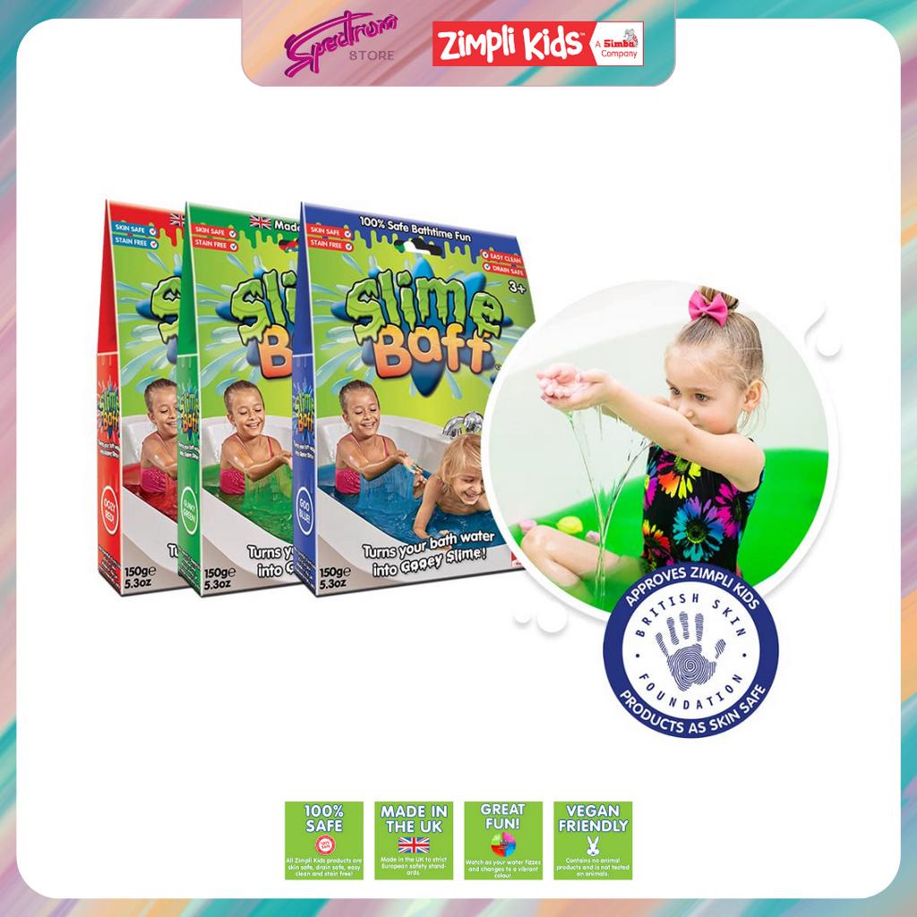 ZIMPLI KIDS Bundle Deal - 3 x Slime Baff (Blue, Red, Green) Magically ...