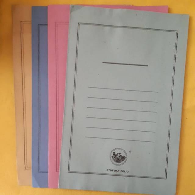 Folio paper folder / stofmap (50 sheets) | Shopee Singapore