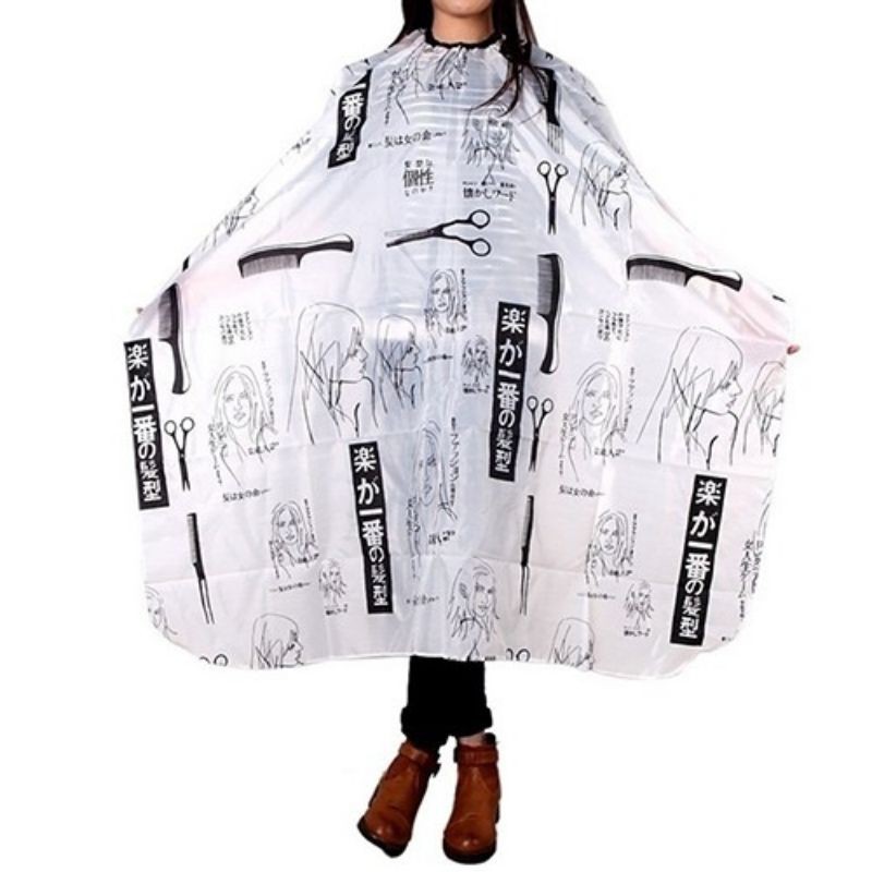 JAPANESE STYLE CUTTING CAPE(WHITE) | Shopee Singapore