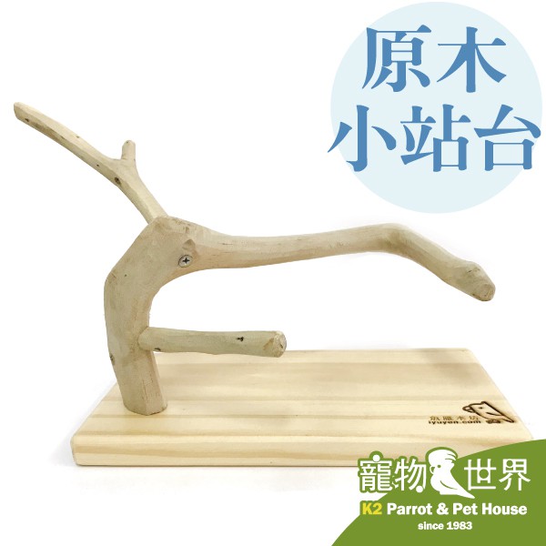 Taiwan Made Guava Small Platform (Log Solid Wood Natural Perch Stand ...