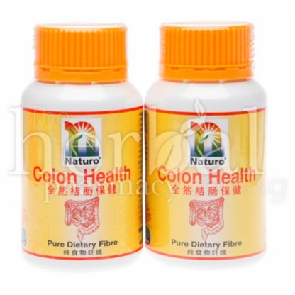 [BUNDLE OF 2] NATURO COLON HEALTH PURE DIETARY FIBRE CAPSULES 100s ...