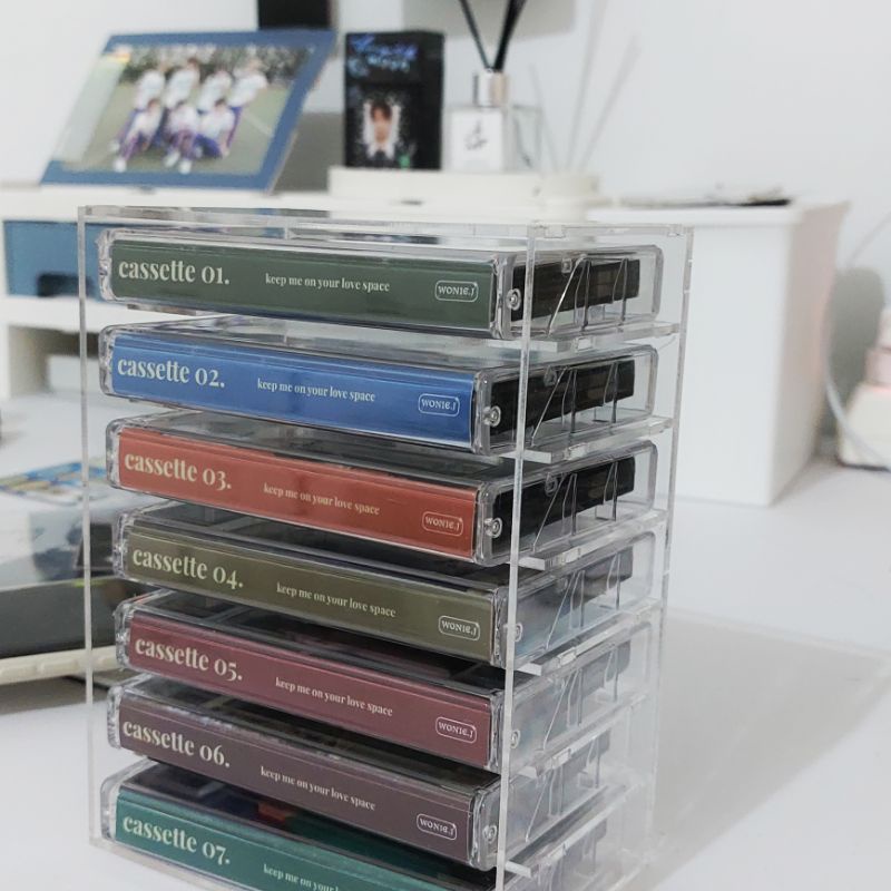 Enhypen, NCT, seventeen, BTS tape cassette rack | Shopee Singapore